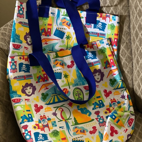 Disney | Bags | Authentic Disney Park Durable Tote Bag | Poshmark